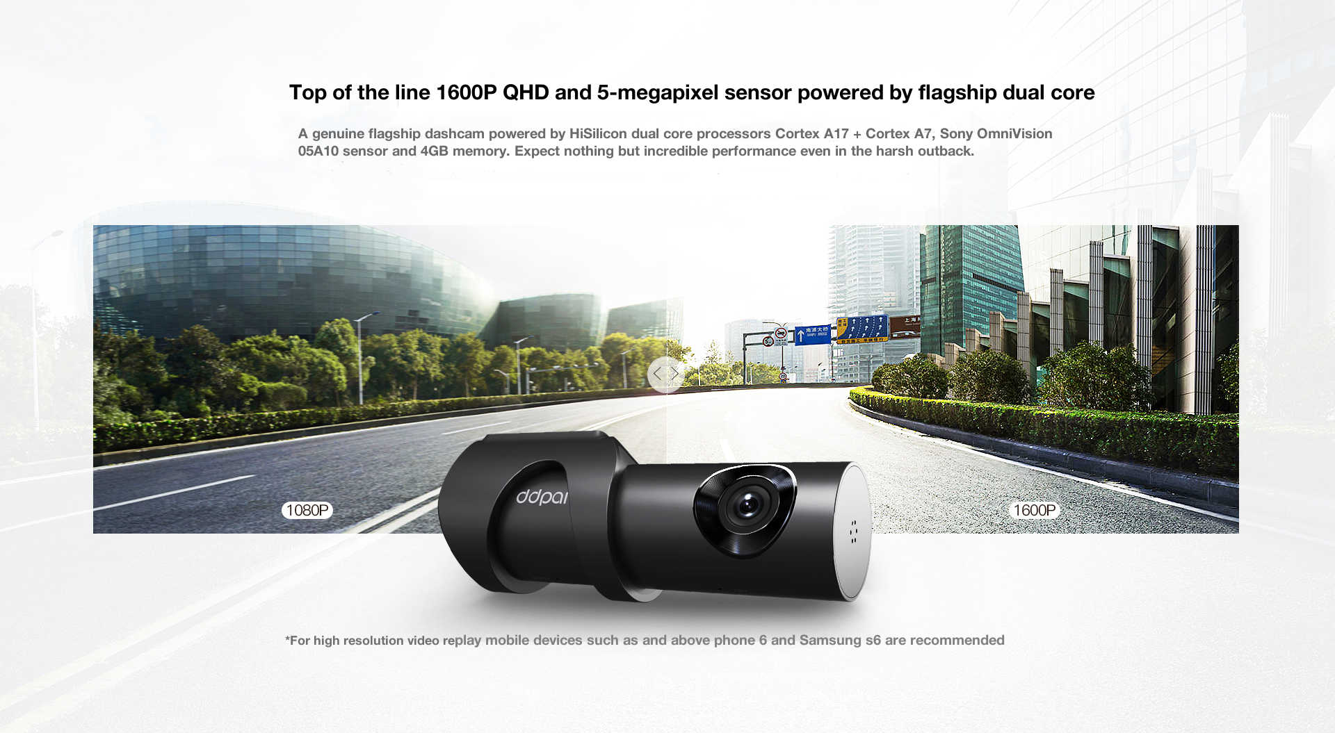 DDPai Mini 3 Dashcam 1600p 360° rotatable 32GB – Matilda Sports