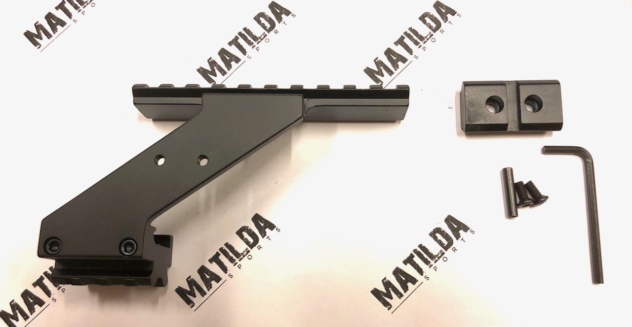 Pistol Extension for Weaver/Picatiny Rail Mount with Side Rail ...